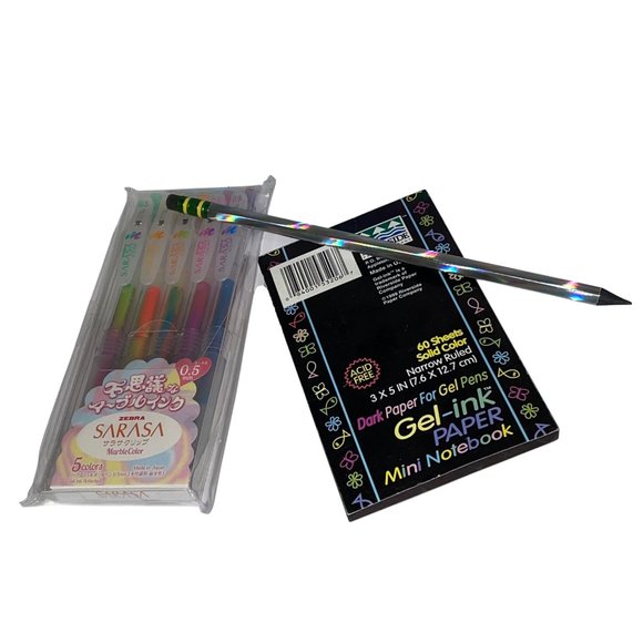 Lisa Frank | Accessories | 9s Baby Stationery Bundle Gel Ink Paper ...